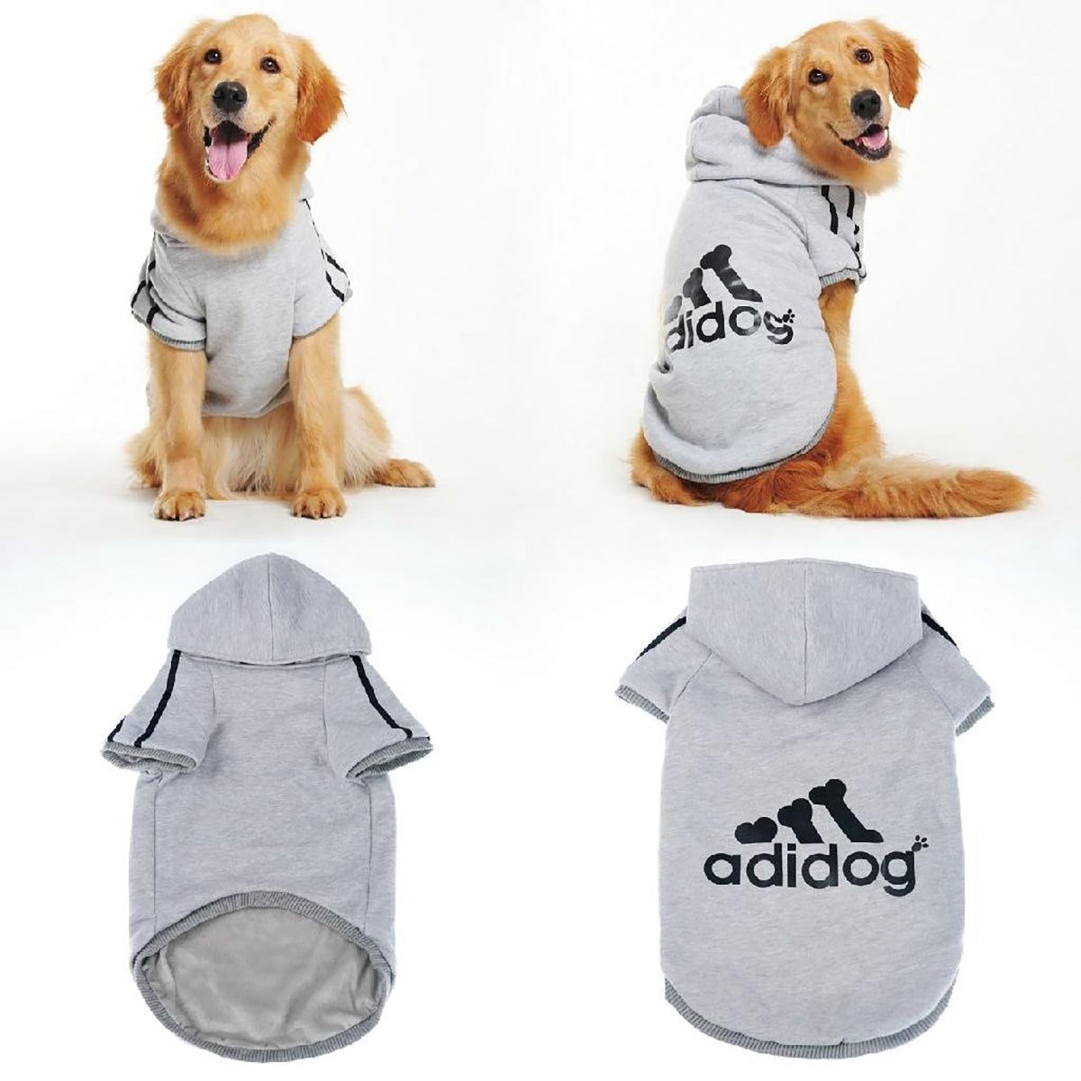 Adidog Hoodie 7 Colors XS-9XL Comfortable Dogs Sportswear – ADIDOG.PET